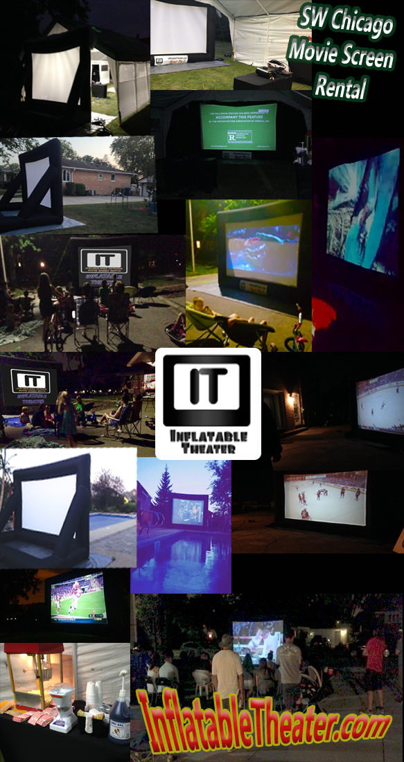 Inflatable Theater – Outdoor movie theater rental
